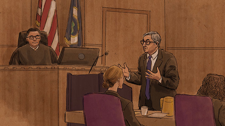 Firkus Murder Trial – Courtroom Sketches