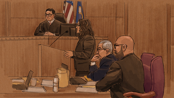 Firkus Murder Trial – Courtroom Sketches
